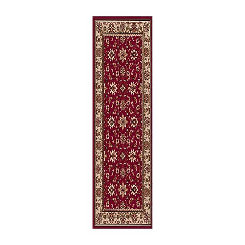 Click here for Closeout!! Km Home Pesaro Meshed Red 22 x 77 Runne... prices