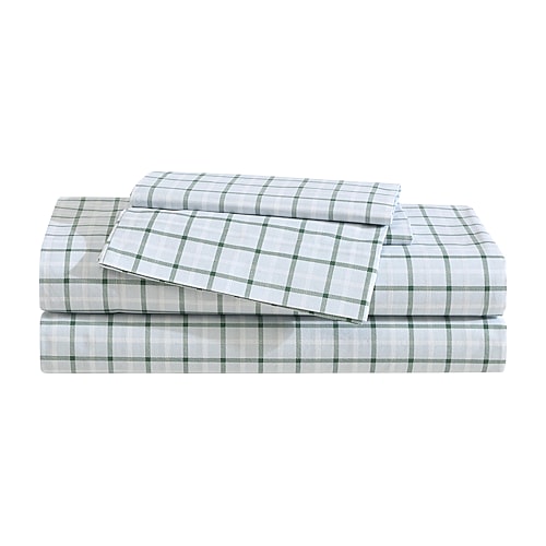 Click here for Eddie Bauer Printed 100 Cotton Percale 4-Pc. Sheet... prices