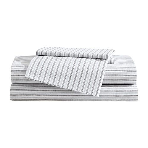 Click here for Eddie Bauer Ticking Stripe Sheet Set  One Size  Gr... prices