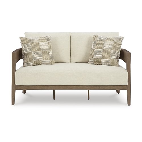 Click here for Signature Design by Ashley Severn Outdoor Loveseat... prices