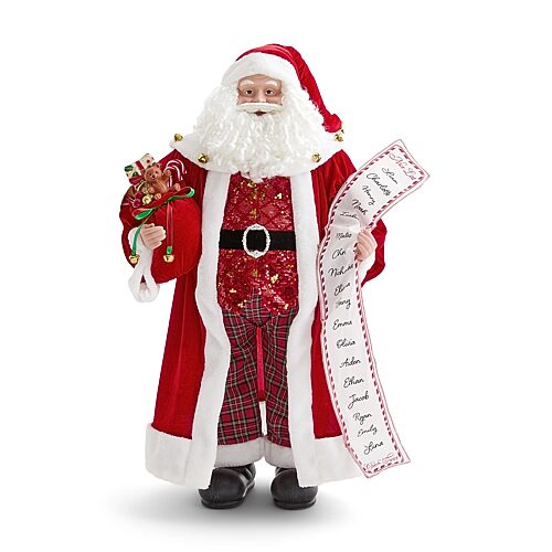 Click here for North Pole Trading Co. Christmas Santa Figurine  O... prices