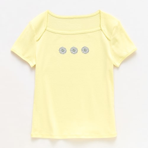 Click here for Thereabouts Little & Big Kid Girls Square Neck Sho... prices
