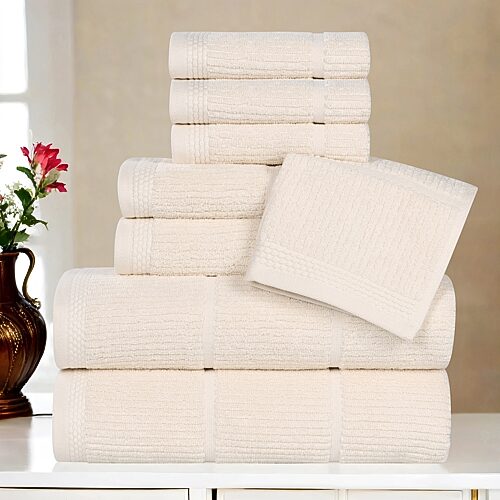 Click here for SUPERIOR Milo Smart Twist Viscose Cotton Blend 8-p... prices