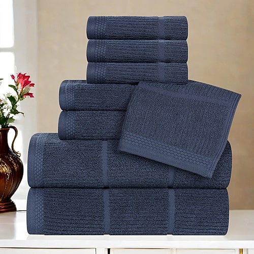 Click here for SUPERIOR Milo Smart Twist Viscose Cotton Blend 8-p... prices