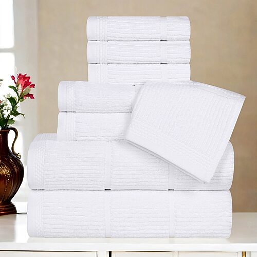 Click here for SUPERIOR Milo Smart Twist Viscose Cotton Blend 8-p... prices