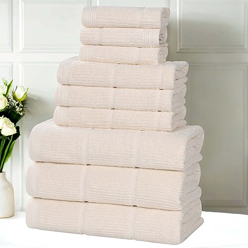Click here for SUPERIOR Milo Smart Twist Viscose Cotton Blend 9-p... prices