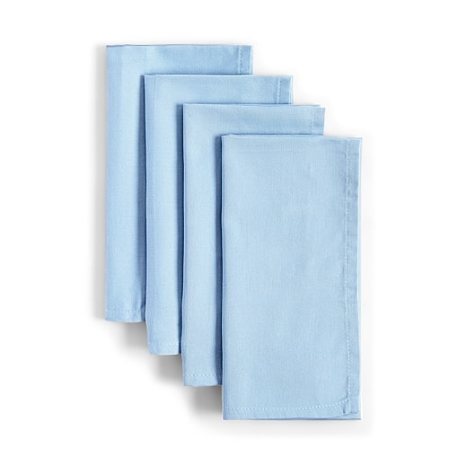 Click here for Homewear Mekia 4-pc. Napkins  One Size  Blue prices