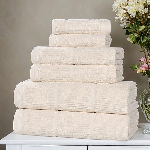 Click here for SUPERIOR Milo Smart Twist Viscose Cotton Blend 6-p... prices