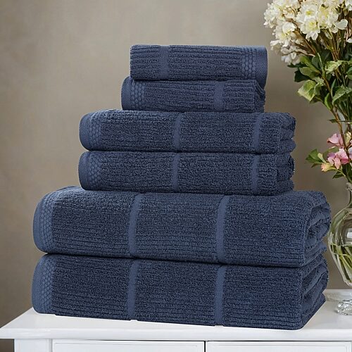 Click here for SUPERIOR Milo Smart Twist Viscose Cotton Blend 6-p... prices