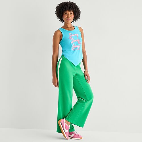 Click here for Juicy By Juicy Couture Womens Juniors Wide Leg Tra... prices