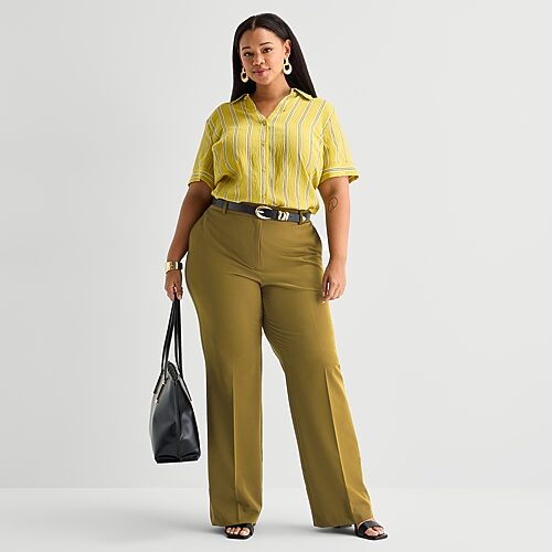 Click here for Worthington Plus Womens Modern Perfect Trouser  20... prices