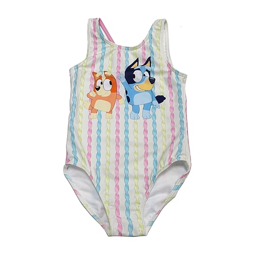 Click here for Little Girls Bluey Sleeveless One Piece Swimsuit... prices