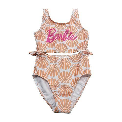 Click here for Little Girls Barbie Sleeveless One Piece Swimsuit... prices