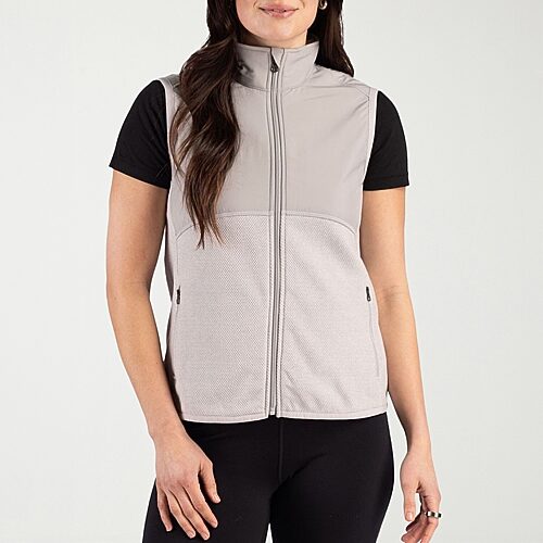 Click here for CUTTER & BUCK Fleece Vest  X-large  Gray prices