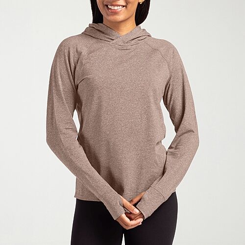 Click here for CUTTER & BUCK Womens Hooded Long Sleeve Quarter-Zi... prices