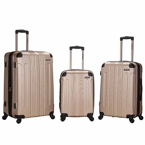 Click here for Rockland Sonic 3-Pc. Hardside Luggage Set - Champa... prices