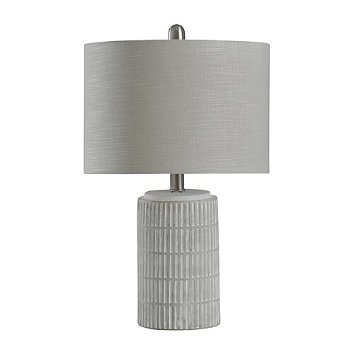 Click here for StyleCraft Joni Table Lamp - Gray prices
