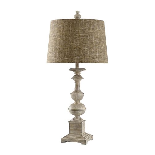 Click here for Stylecraft Cromwell 15 W Off-White Table Lamp  One... prices
