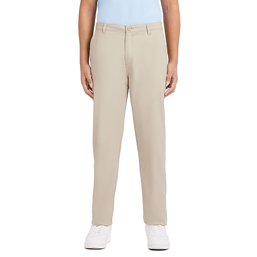 Click here for IZOD Mens Regular Fit Flat Front Pant  32 30  Beig... prices
