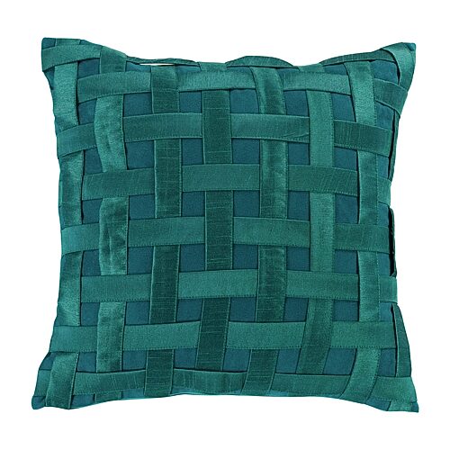Click here for Donna Sharp Dizzy Blue Square Throw Pillow  One Si... prices
