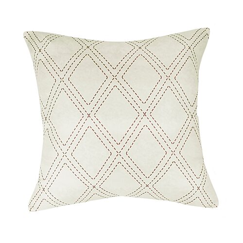 Click here for Donna Sharp Sweet Melon Diamond Square Throw Pillo... prices