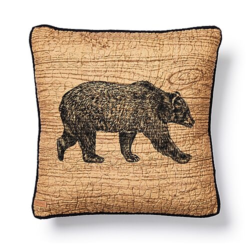 Click here for Donna Sharp Oakland Cotton Bear Square Throw Pillo... prices