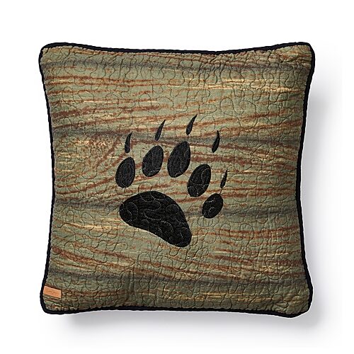 Click here for Donna Sharp Oakland Cotton Bear Paw Square Throw P... prices