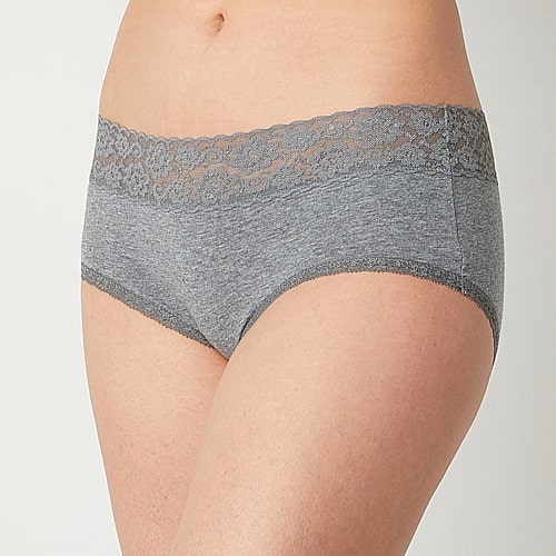 Click here for Arizona Body Cotton with Lace Boyshort Panty  Smal... prices