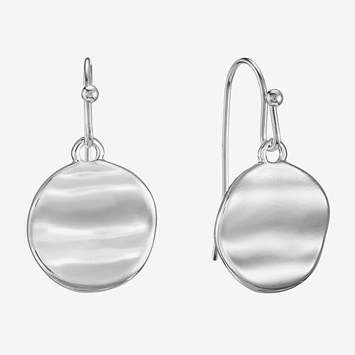 Click here for Liz Claiborne Hammered Womens Round Drop Earrings... prices
