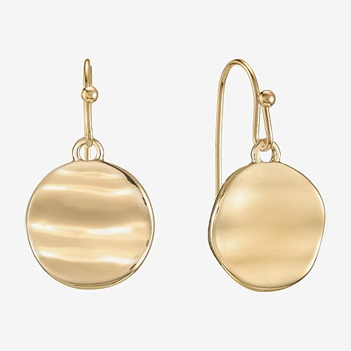 Click here for Liz Claiborne Hammered Womens Round Drop Earrings... prices