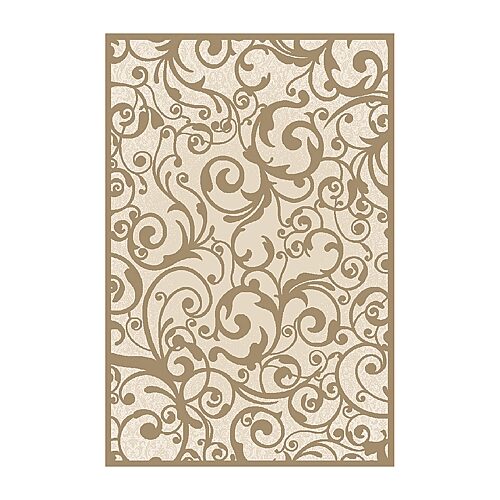 Click here for Radici Pisa Scroll Modern Transitional Area Rug  O... prices
