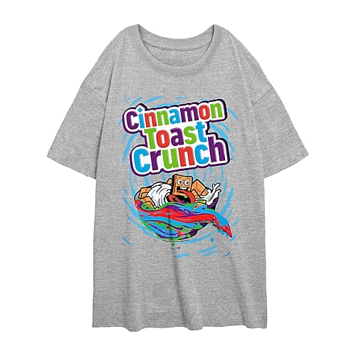 Click here for Cinnamon Toast Crunch Tee Womens Juniors Crew Neck... prices