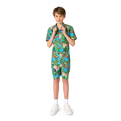 Click here for OppoSuits Big Boys 2-Piece Minecraft Summer Short... prices