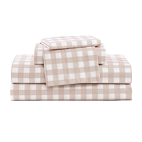 Click here for Stone Cottage Cottage Check Sheet Set  One Size  B... prices
