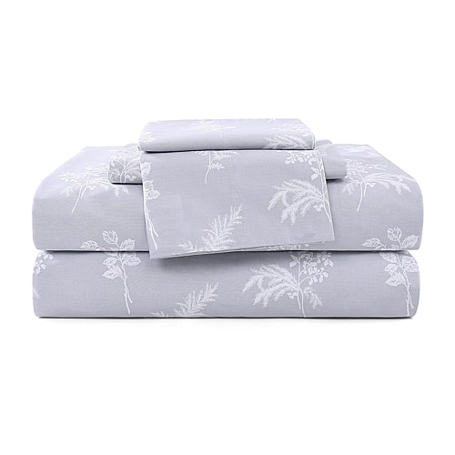 Click here for Stone Cottage Foliage Sheet Set  One Size  Gray prices