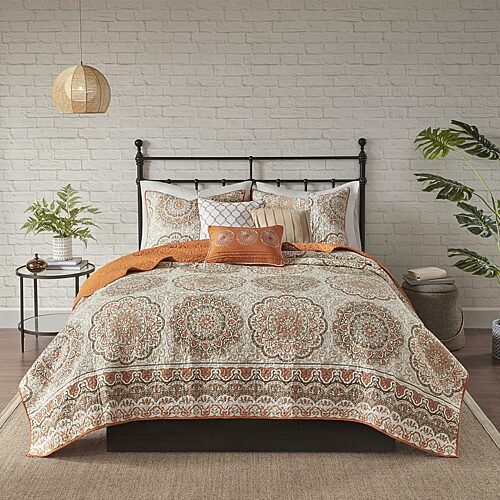 Click here for Madison Park Tangiers 6-Pc. Quilt Set  Full/Queen... prices