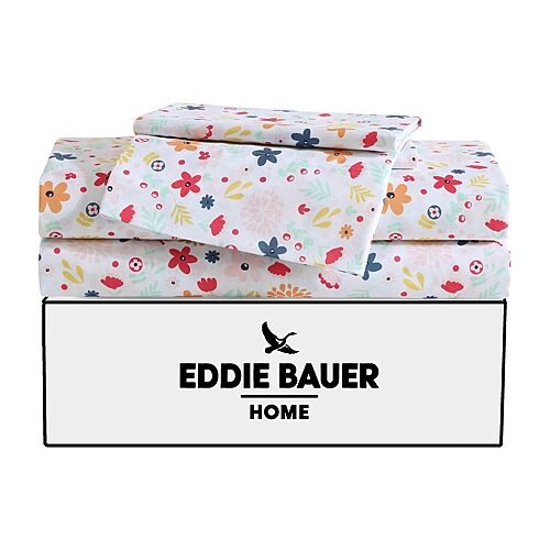 Click here for Eddie Bauer Colorful Floral Microfiber 3-Pc. Sheet... prices