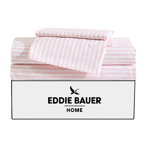 Click here for Eddie Bauer Little Stripe Microfiber 4-Pc. Sheet S... prices
