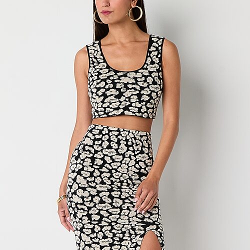 Click here for Bold Elements Womens U Neck Sleeveless Cheetah Pul... prices