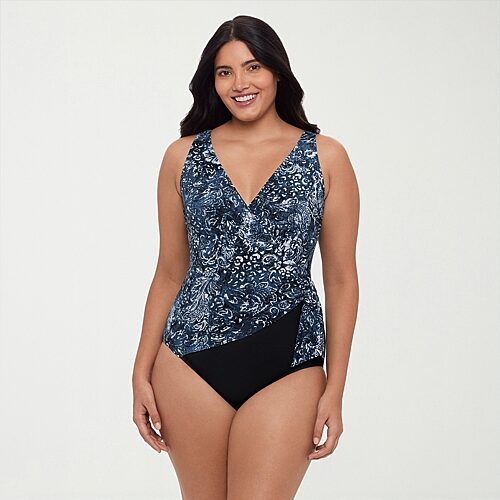 Click here for Trimshaper Womens Paisley Moderate Coverage One Pi... prices