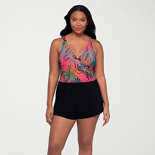 Click here for Trimshaper Womens Swim Romper  16  Pink prices