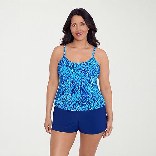 Click here for Trimshaper Womens Abstract Moderate Coverage One P... prices