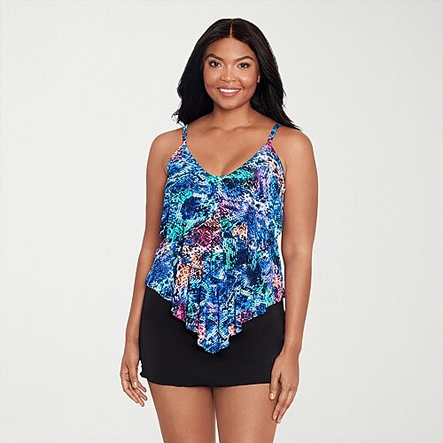 Click here for Trimshaper Womens Animal Tankini Swimsuit Top  8... prices