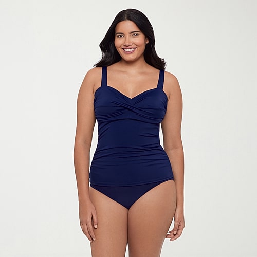 Click here for Trimshaper Womens Tankini Swimsuit Top  8  Blue prices