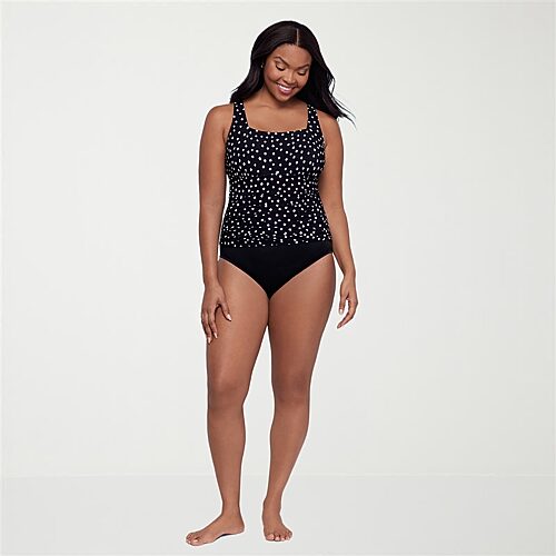 Click here for Trimshaper Womens Dots Full Coverage One Piece Swi... prices