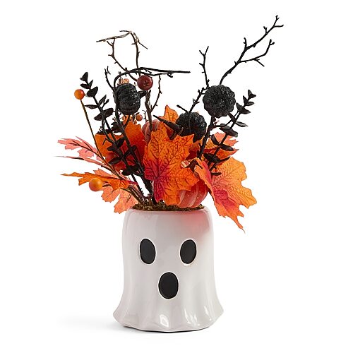 Click here for Layerings Ghost Floral Arrangement  One Size  Oran... prices