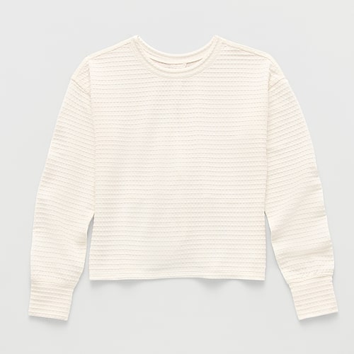 Click here for Xersion Little & Big Kid Girls Crew Neck Long Slee... prices