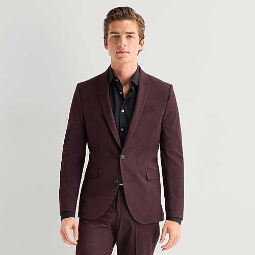 Click here for J. Ferrar Ultra Comfort Mens Slim Fit Plaid Suit J... prices