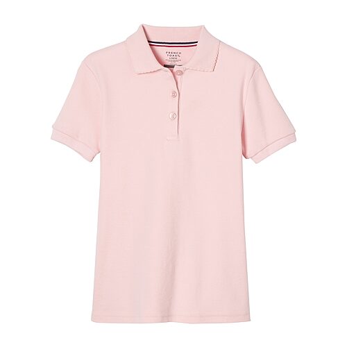 Click here for French Toast Big Girls Short Sleeve Picot Collar I... prices