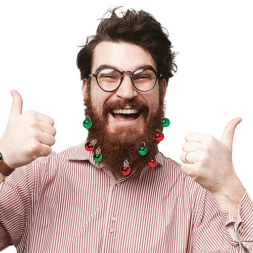 Click here for Festive Fuzz Beard Holiday Decorations  One Size... prices